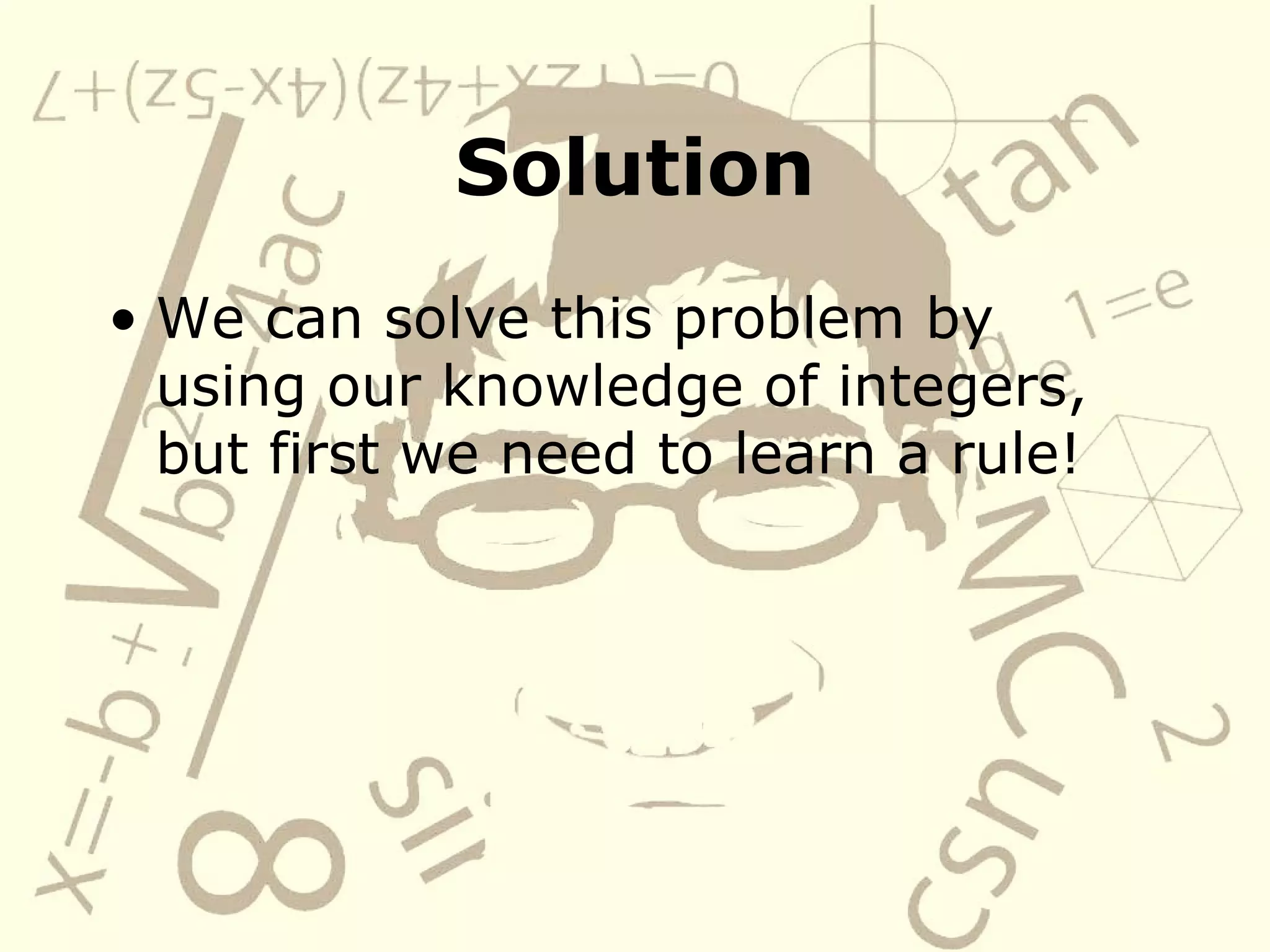 Subtracting Integers | PPT | Weather | Science