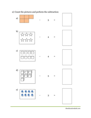 Maths: Subtraction Worksheet (CBSE Grade II ) | PDF