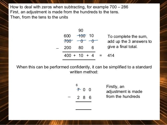 Subtraction Using An Expanded Method (part 5 of 5)