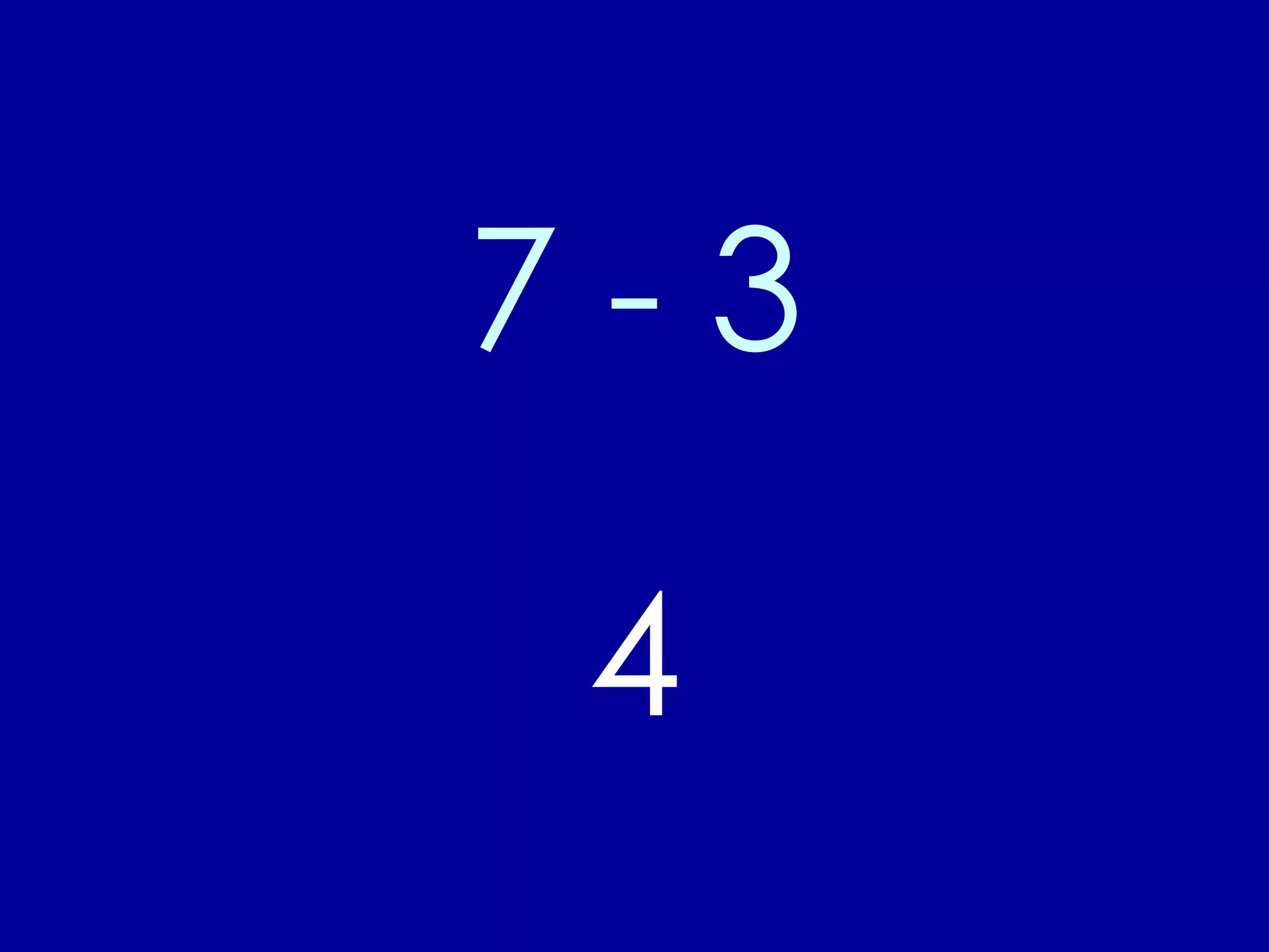 Subtraction Math Facts | PPT