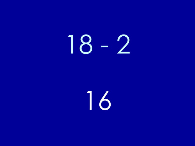 Subtraction Math Facts | PPT