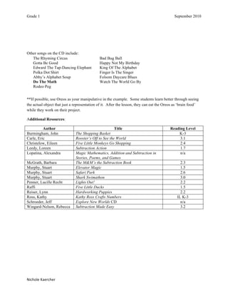 Subtraction lesson plan2 | PDF