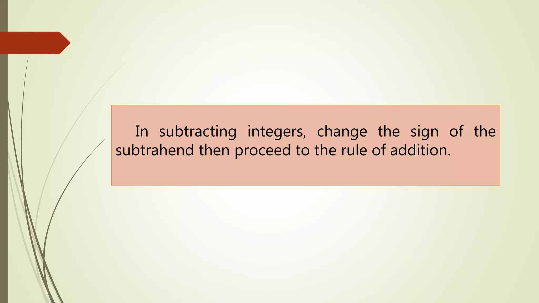 Subtraction of integers | PPTX | Board Games and Puzzles | Games and ...