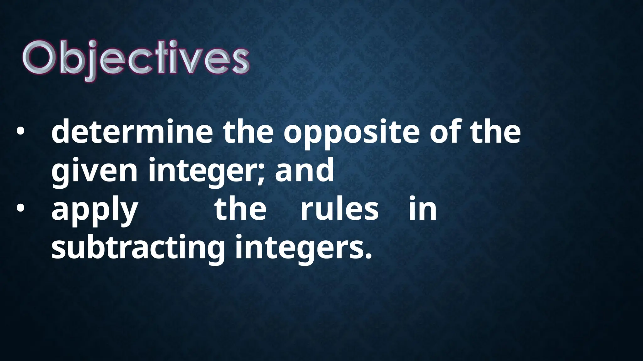 SUBTRACTION OF INTEGERS GRADE 7 MATH QUARTER 3.pptx