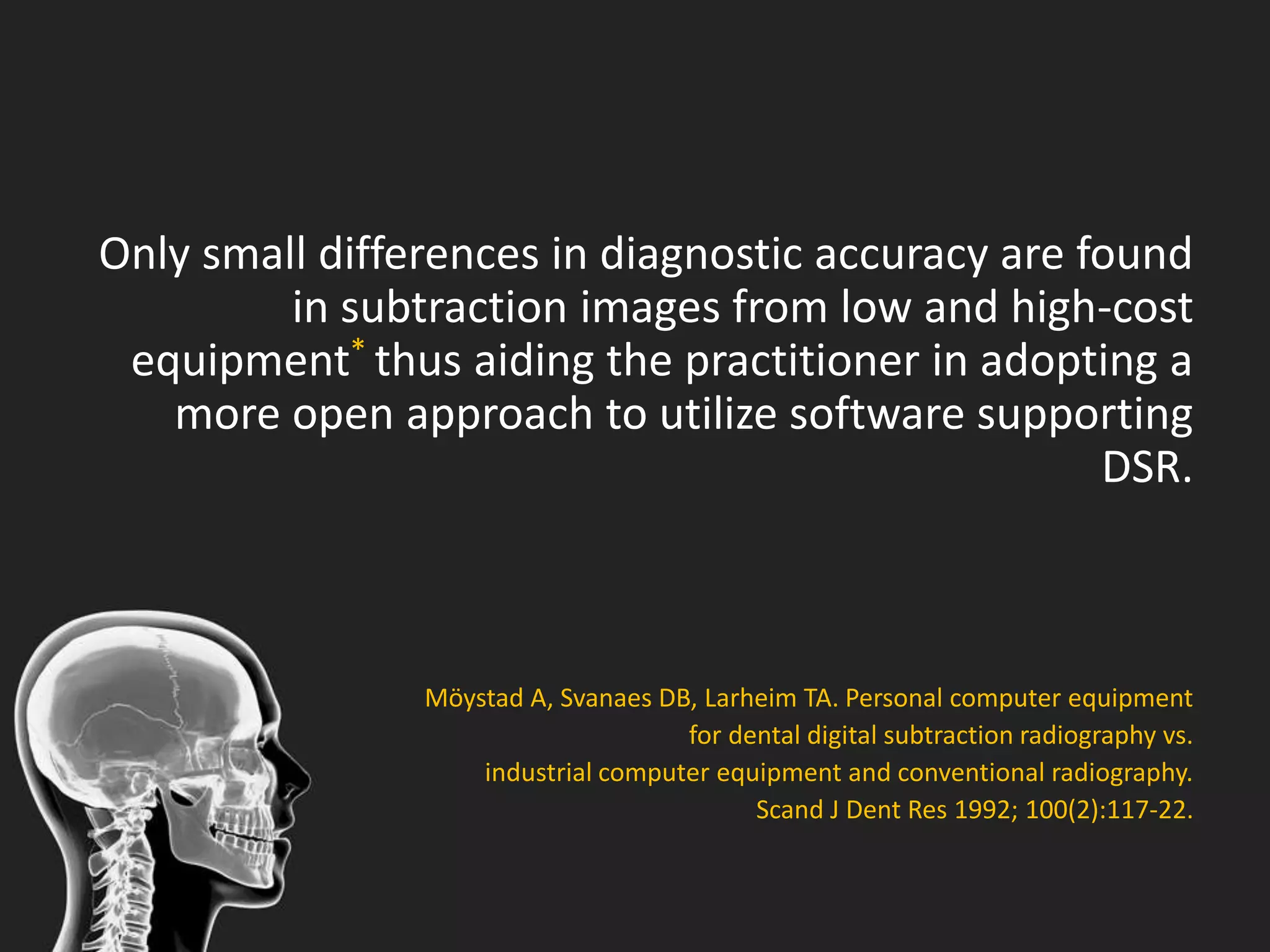 Subtraction radiography and morphometric analysis in periodontics | PPTX