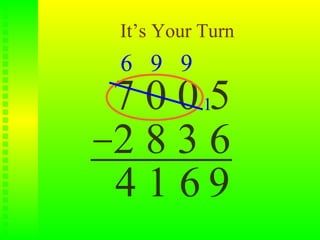 Subtraction shortcuts | PPT