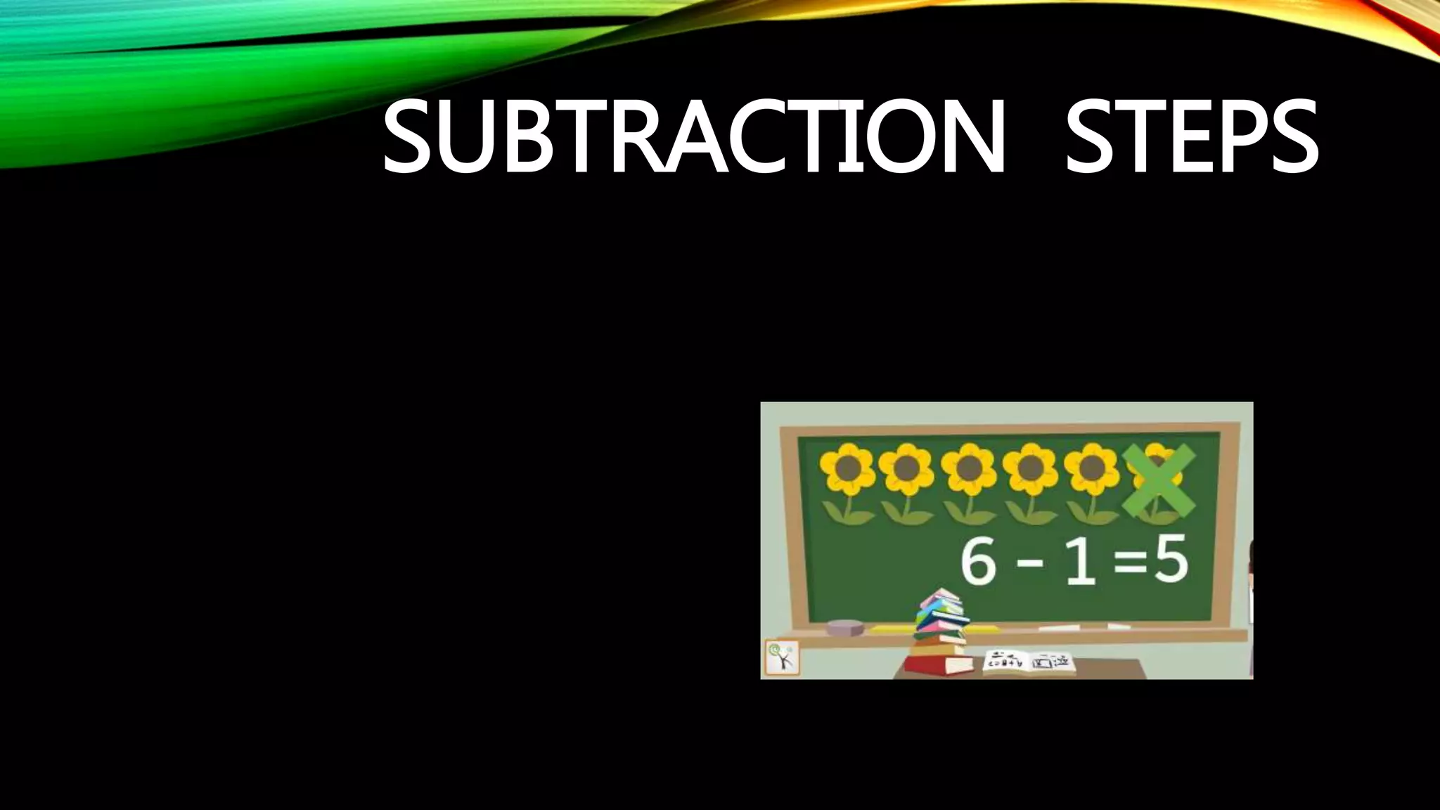 Subtraction steps | PPT