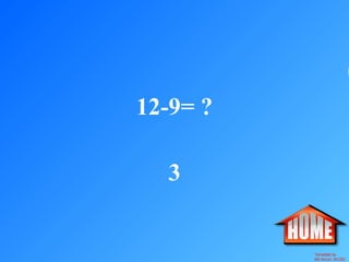 Subtraction to 20 jeopardy | PPT