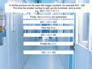 Subtraction Using Partitioning | PPT | Physics | Science