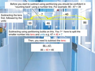 Subtraction Using Partitioning | PPT | Physics | Science