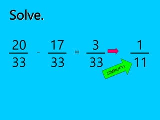 Subtract Like Fractions.ppt
