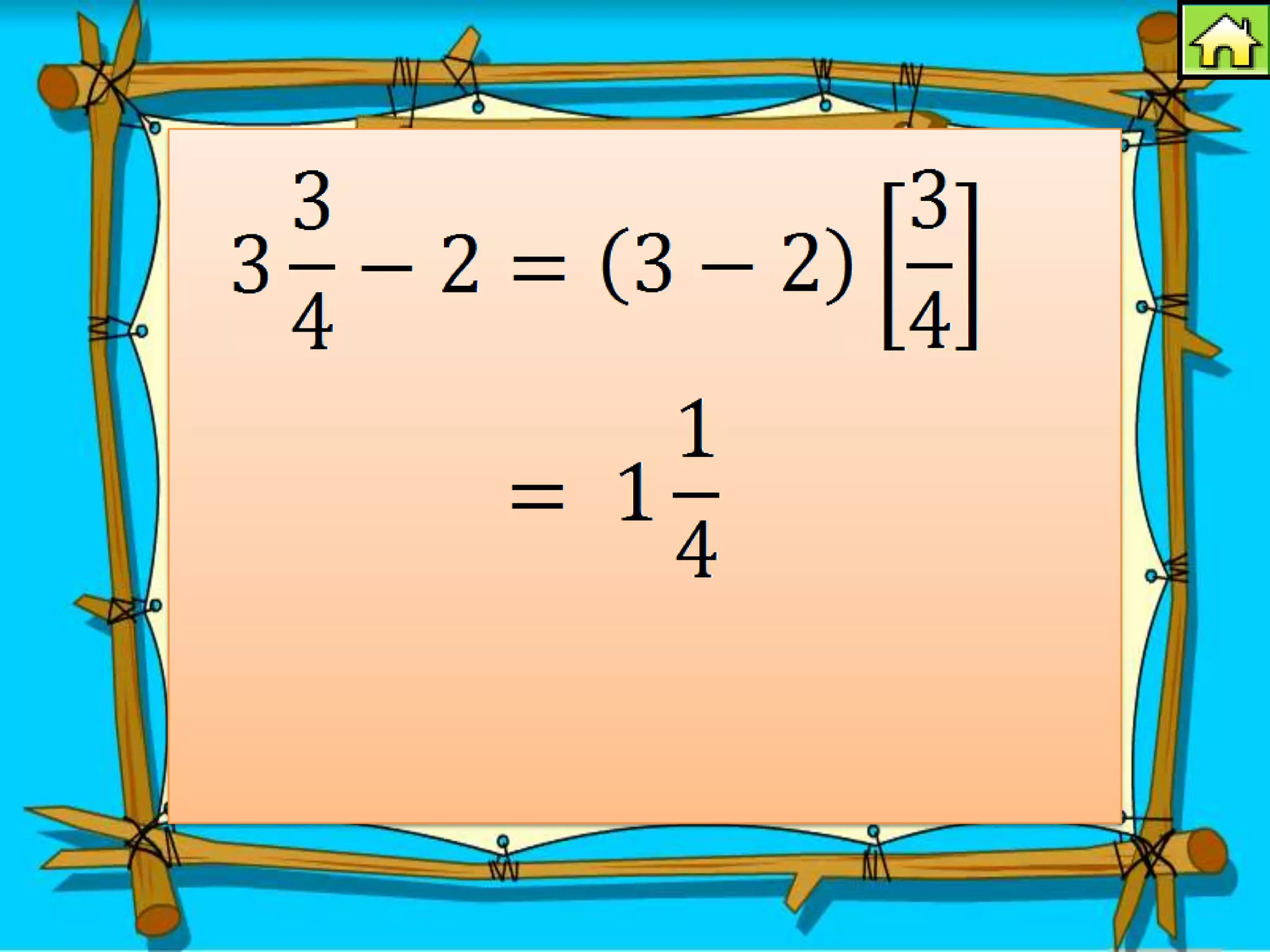 Subtract mixed number baru | PPTX