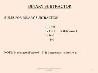 Subtractor | PDF