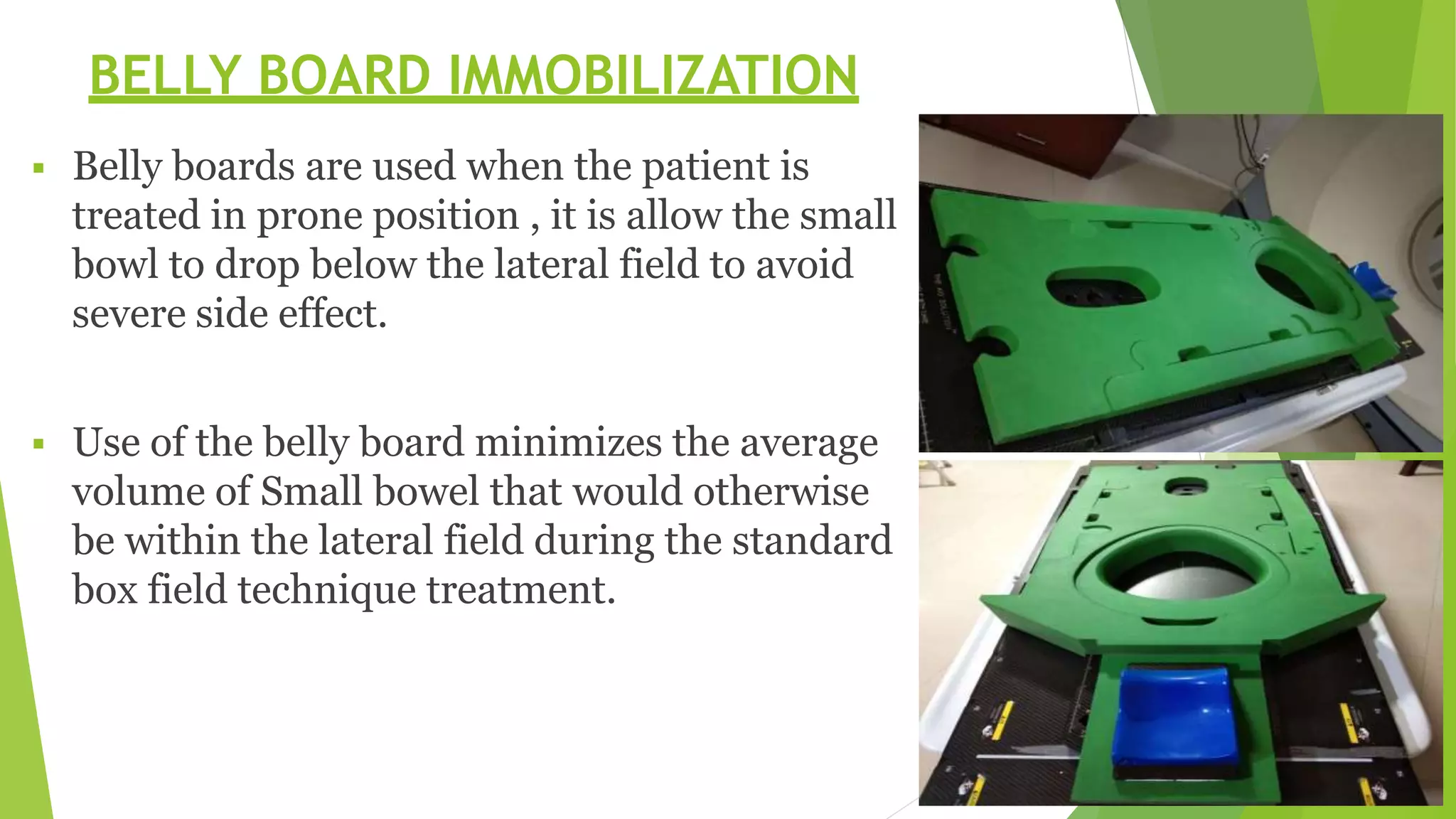 IMMOBILIZATION IN RADIOTHERAPY | PPTX