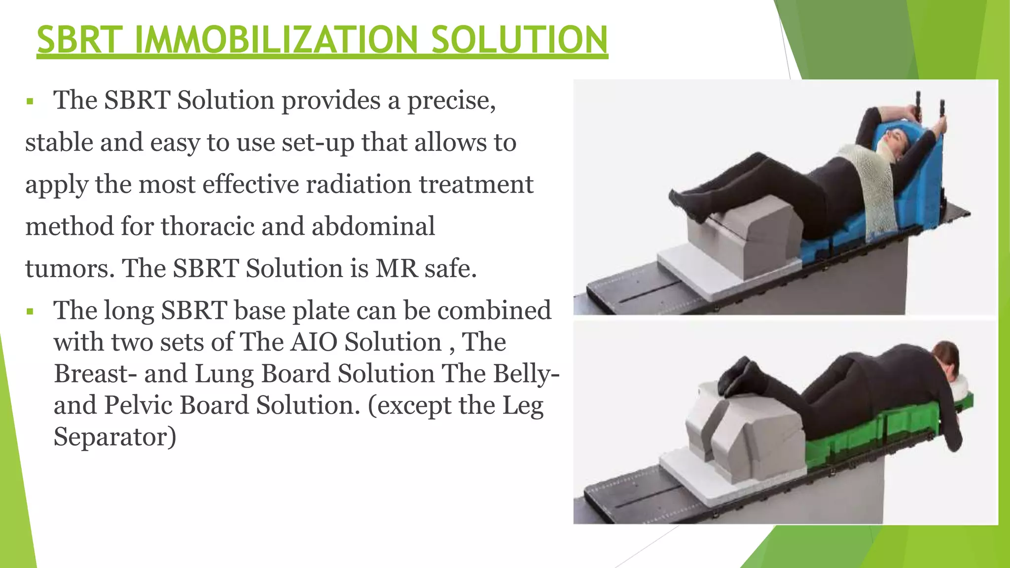 IMMOBILIZATION IN RADIOTHERAPY | PPTX