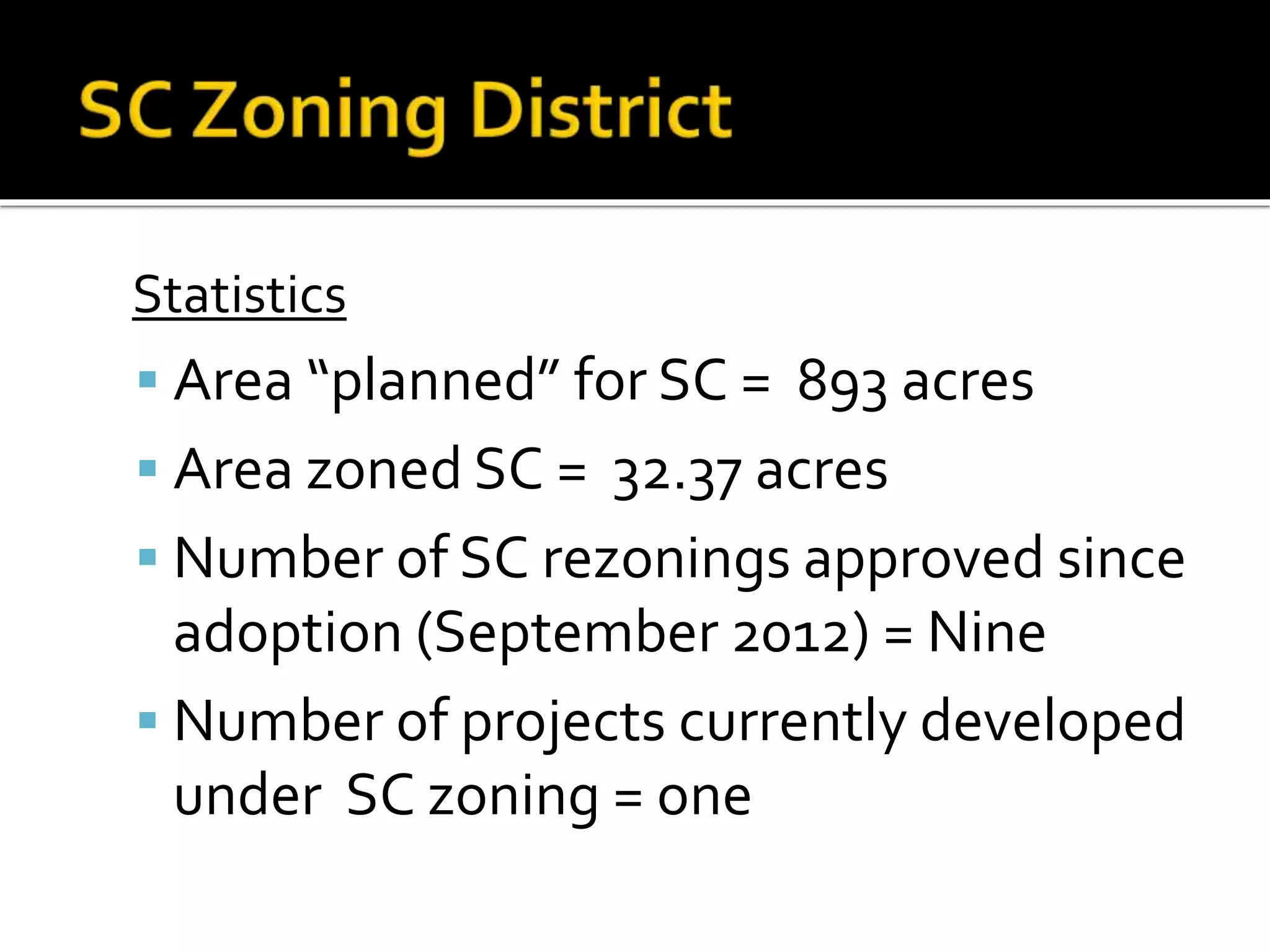 Suburban Commercial Zoning Districts | PPT