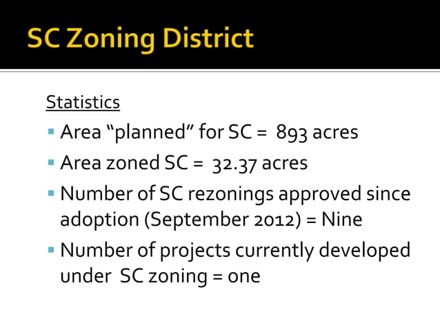 Suburban Commercial Zoning Districts | PPT