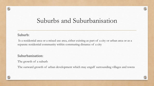Suburbanisation in los angeles | PPTX | Houses | Real Estate