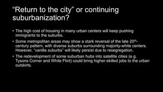 Suburban Migrations | PPTX