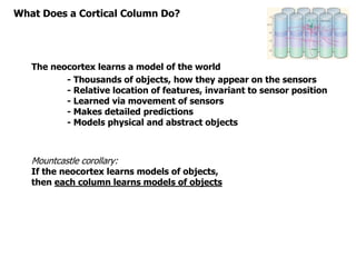 Have We Missed Half of What the Neocortex Does? A New Predictive Framework Based on Cortical ...