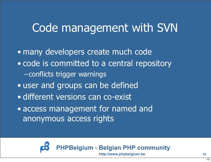 Version Control with SVN Version Control with SVN