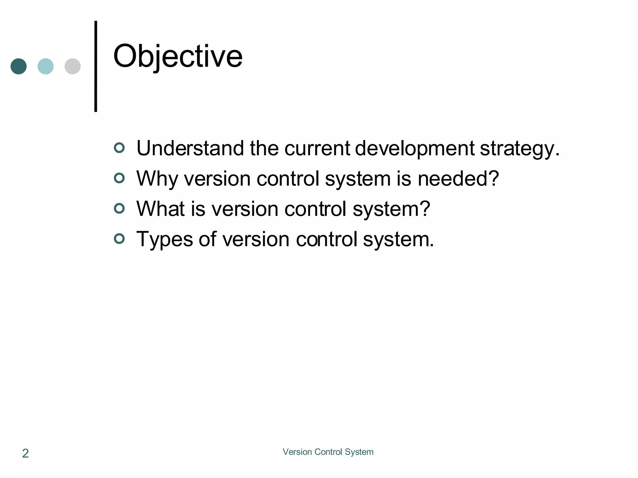 Version Control System | PPT