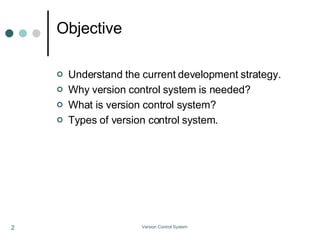 Version Control System | PPT