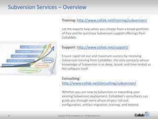 Subversion Edge Overview | PPTX