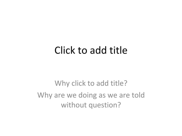 Subversivepowerpoint | PPT