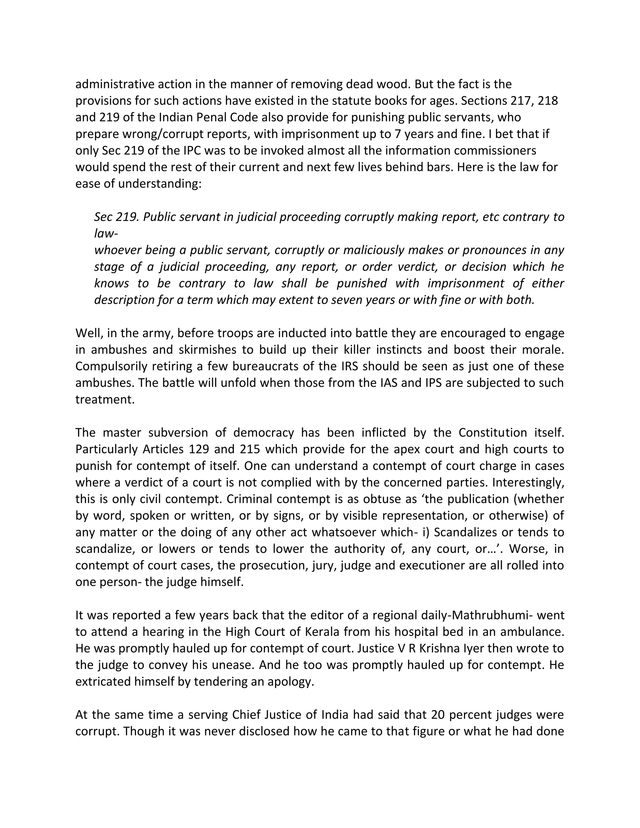 Subverting democracy 160619 | PDF