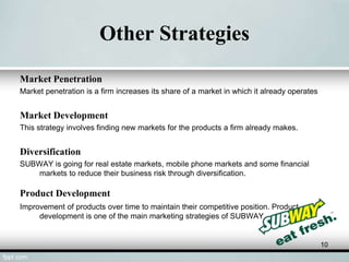 Subway | PPTX