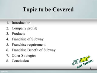 Subway | PPTX
