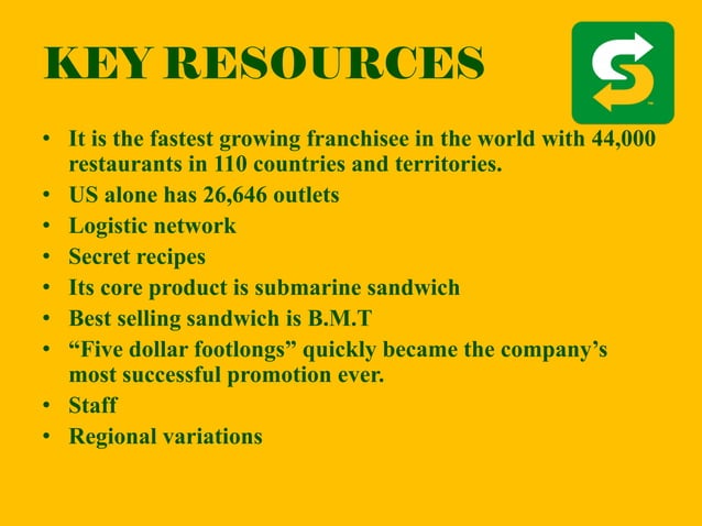 Subway-Business Model | PDF | Food & Drink