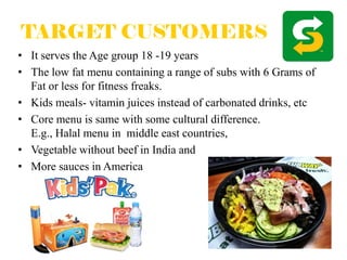 Subway-Business Model | PDF