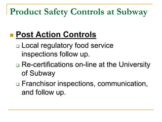 Subway marketing | PDF