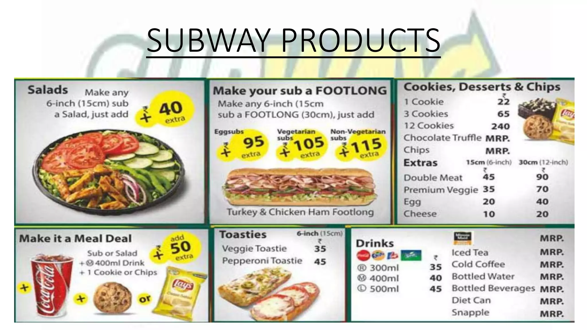 Subway operations ppt | PPTX