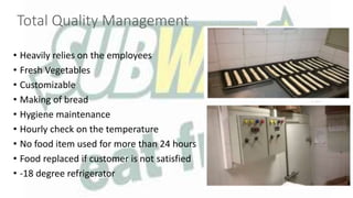 Subway operations ppt | PPTX