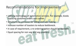 Subway operations ppt | PPTX