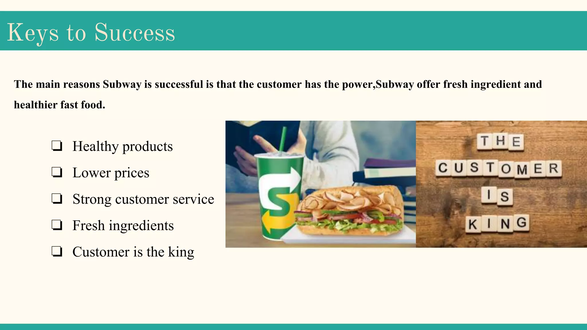 Marketing Plan-Subway CASE STUDY | PPTX