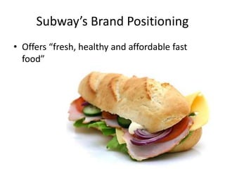 Subway sandwich shop case | PPTX