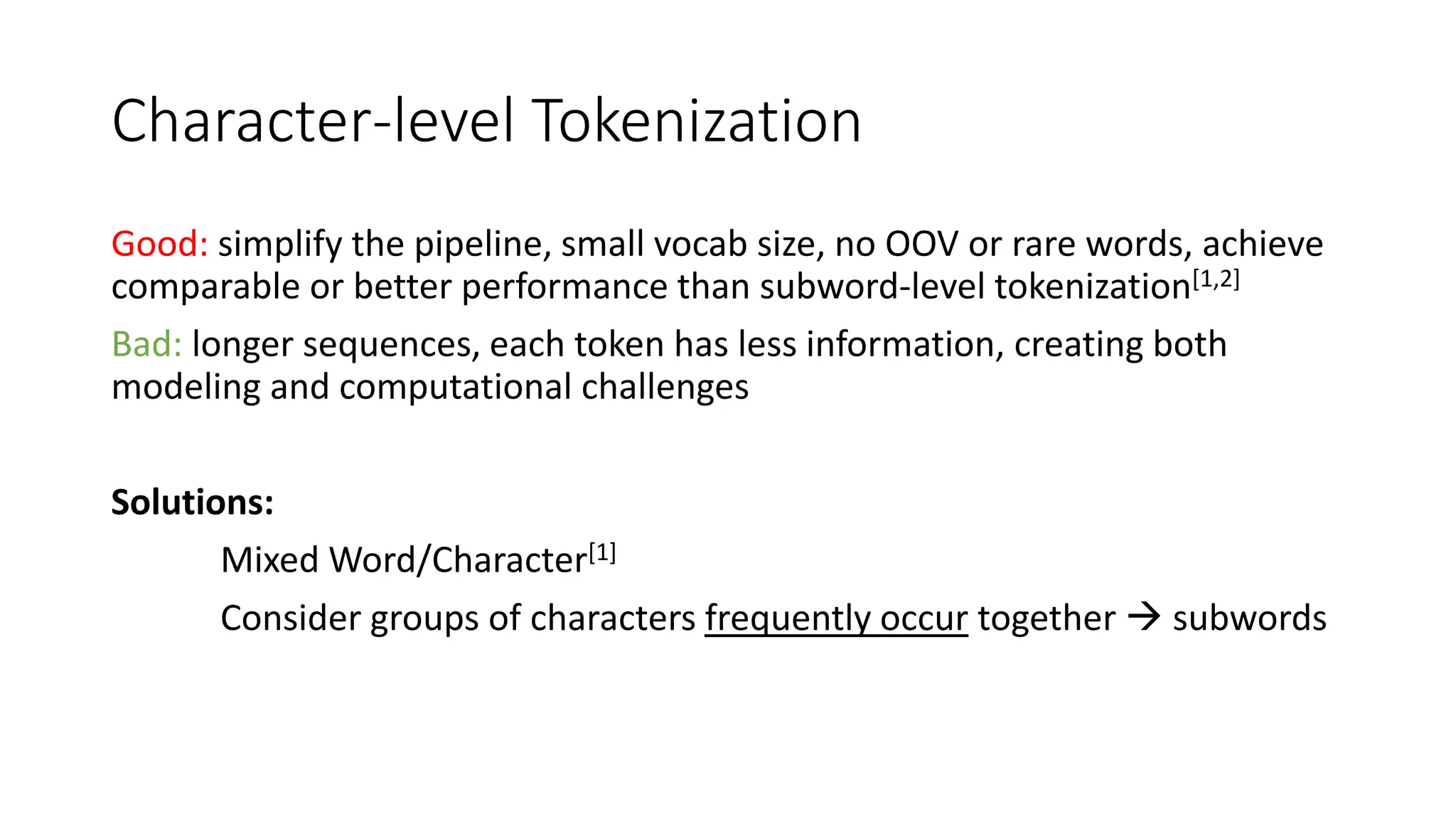 Subword tokenizers | PPTX