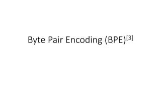 Subword tokenizers | PPTX