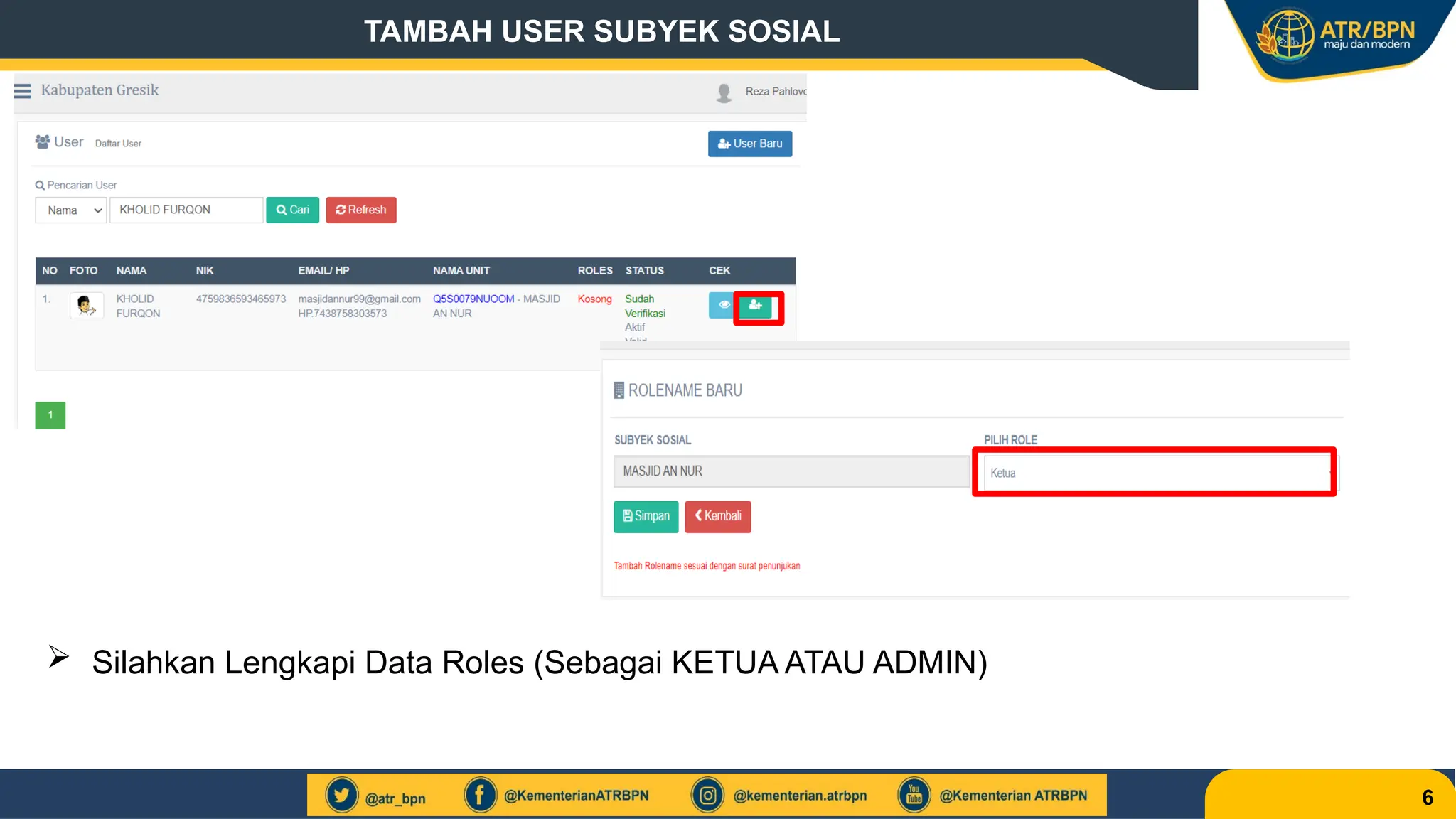 MATERI SUBYEK SOSIAL PAPARAN PUSDATIN ATRBPN.pptx