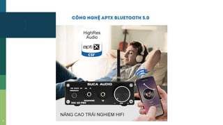 Suca Dac Q5 Pro V2 Dac Nghe Nhạc Bluetooth 5.0 aptX Tốt Nhất | PPT