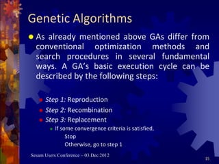 SUC Brasil 2012 : Optimization of a Floating Platforms Mooring System ...