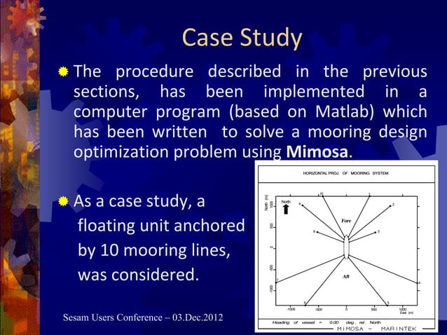 Suc Brasil 2012 Optimization Of A Floating Platforms Mooring System Based On A Genetic