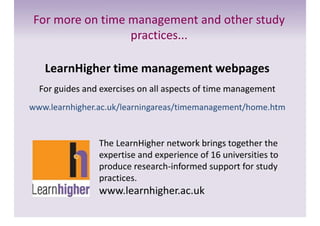 Succeeding In Exams Planning For Revision And Exam Success | PPT