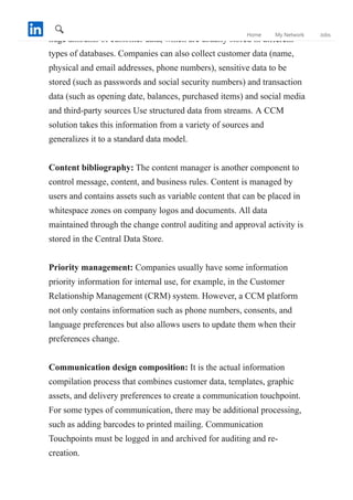 Succeeding with customer communications management (part 2) | PDF