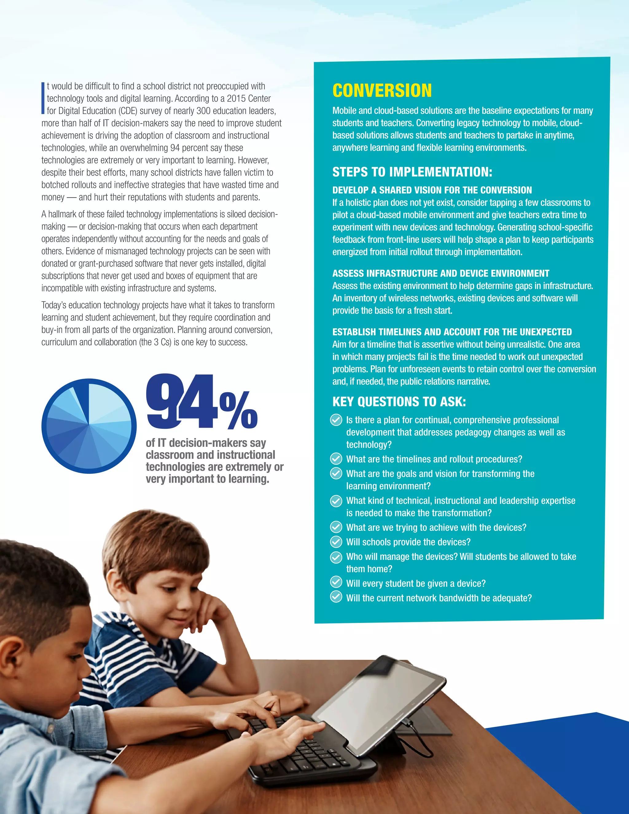 Succeeding With Education Transformation – A Guide to Effective ...