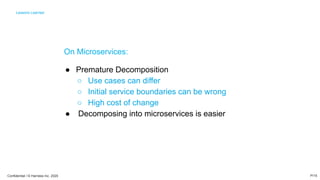 Succeeding With Microservices | Harness Webinar | PPT